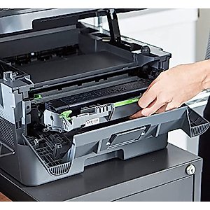 Brother MFC L26 Series All-in-One Laser Printer, Print, Copy, Scan, Fax - 26 ppm, 2400 x 600 dpi, 250 Sheets, Wireless, Mobile Printing, Auto 2-Sided Printing, with MTC Printer Cable