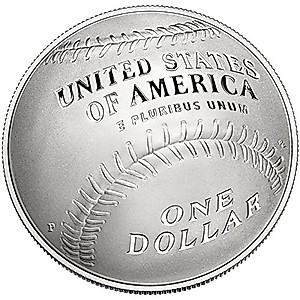 2014 P Modern Commemorative Baseball Hall Of Fame Proof, with OGP $1 US Mint