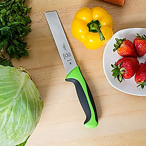 Mercer Culinary Millennia Colors 6-Inch Produce Knife, Green
