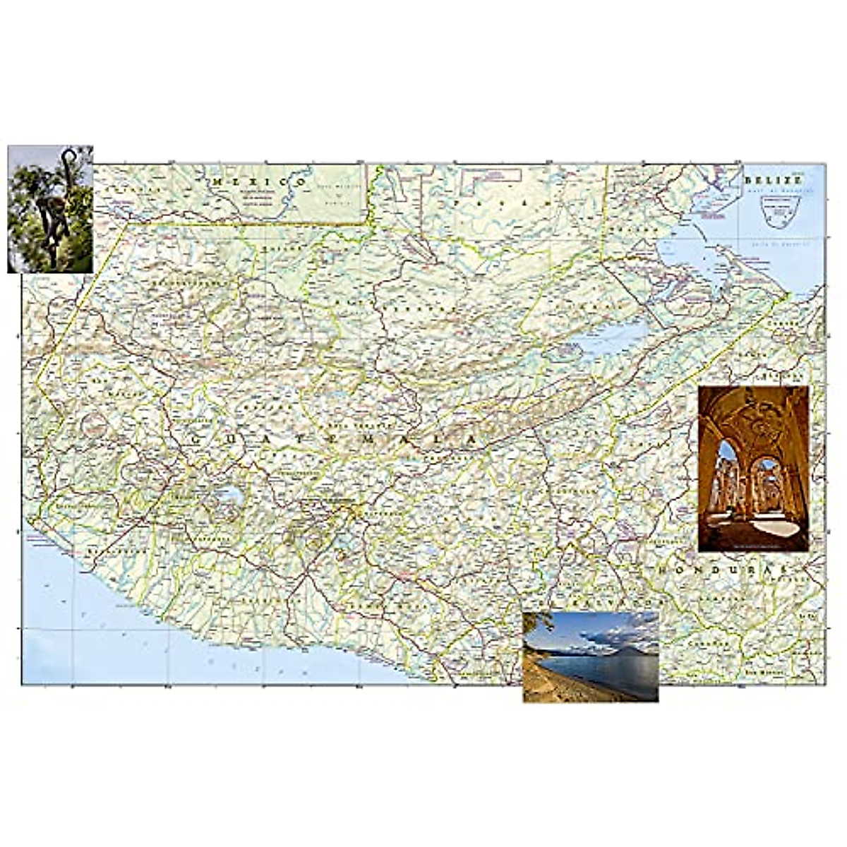 Guatemala Map (National Geographic Adventure Map, 3110)