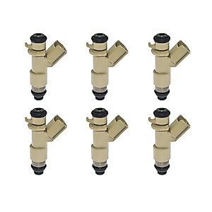 FAYTEK Fuel Injector Nozzle for Honda Accord 2005, 1/6PCS Fuel Injector Nozzle 16450RCJA01/16450-RDV-J01,6PCS
