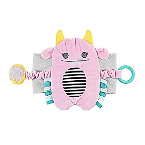 Dr. Brown’s Gripebelt for Colic Relief, Heated Tummy Wrap, Baby Swaddling Belt for Gas Relief, Natural Relief for Upset Stomach in Babies and Toddlers, Pink Monster, 3m+