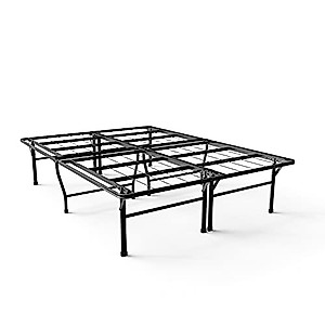 ZINUS SmartBase Heavy Duty Mattress Foundation / 16 Inch Metal Platform Bed Frame / No Box Spring Needed / Sturdy Steel Frame / Underbed Storage, Full