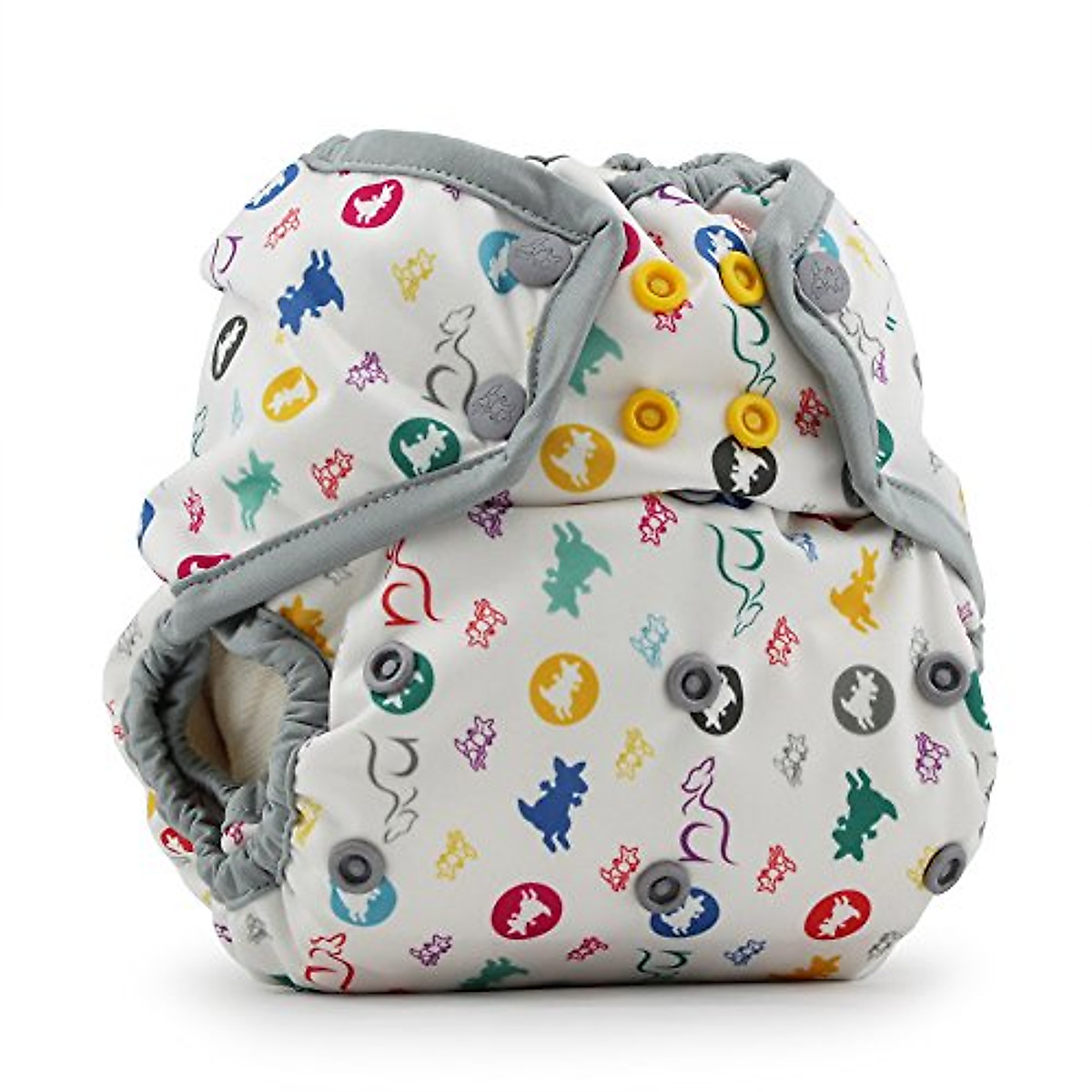 Kanga Care Rumparooz Double Leg Gusset Reusable Cloth Diaper Cover One Size Snap | Roozy 6-35 lbs