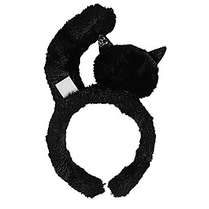 Disney Hocus Pocus Binx the Cat Headband - Black Cat Head Band - Hocus Pocus Headband