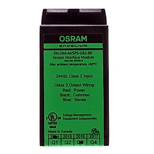 Osram Encelium EN-SIM-AI/SPS-GB2-BK Sensor Interface Module, 24V