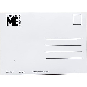 Amscan Despicable Me Birthday Party Supplies Bundle Pack includes 24 Party Invitations and 24 Thank You Postcards