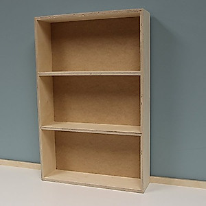 Stamp-n-Storage Shelf Unit - Mega Stamp Case Shelf with Back - Wall Mount