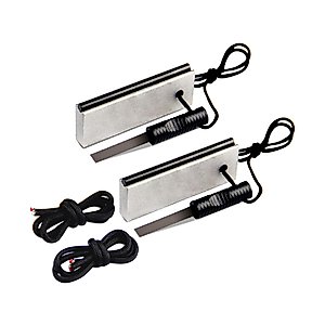 AOFAR Magnesium Fire Starter AF-374 (2-Pack) Waterproof Fire steel Pouch for Camping, Hiking, Hunting, Backpacking,Outdoor survival fire striker kit