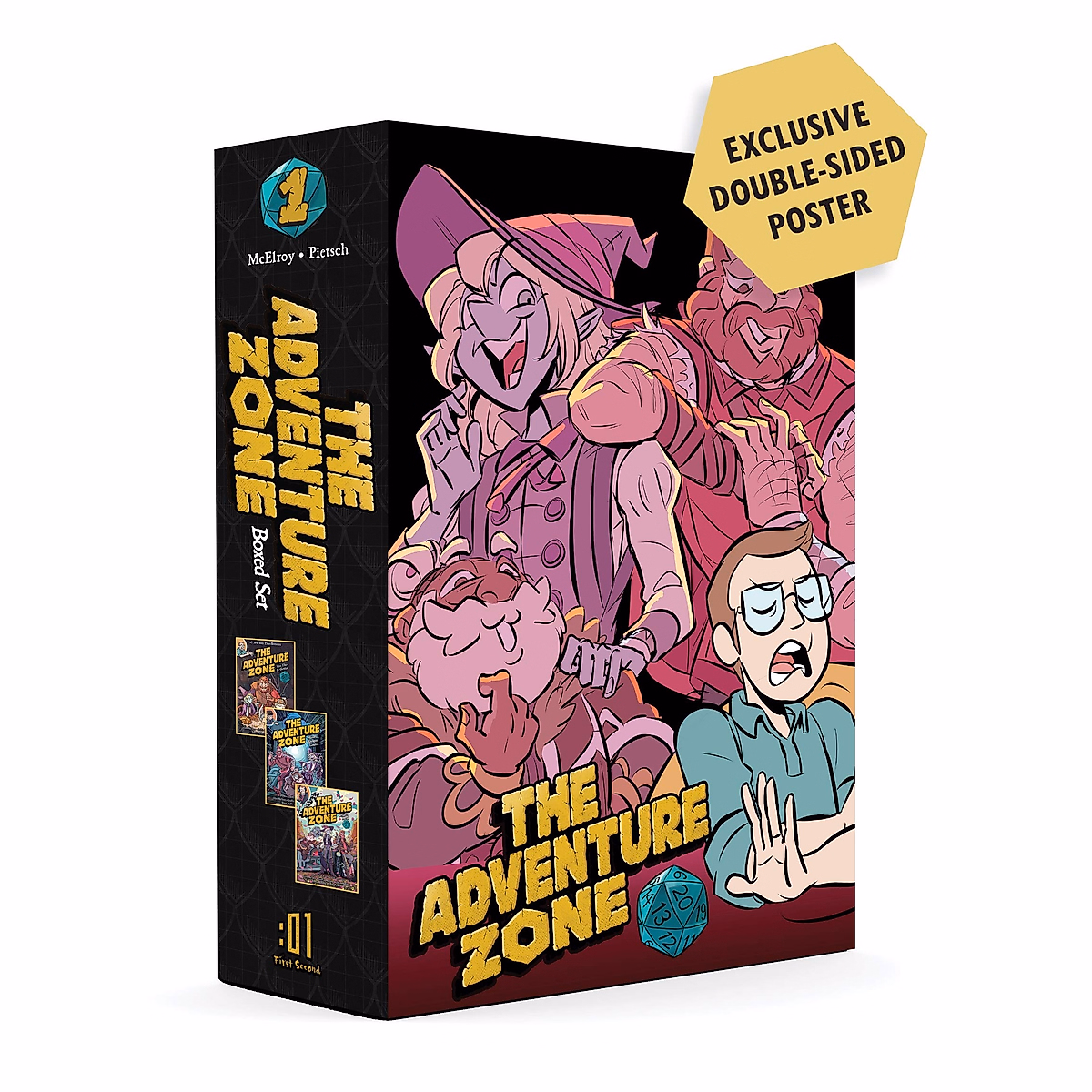The Adventure Zone Boxed Set: Here There Be Gerblins, Murder on the Rockport Limited! and Petals to the Metal