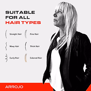 ARROJO Hair Creme with Macadamia Hair Products - Provides Essential Moisture & Silky Texture - Contains Shea Butter, Macadamia Seed Oil, Oat Protein & Vitamin B5 - Arrojo Hair Products