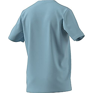 adidas mens JNGL Long Tee Hazy Sky Small