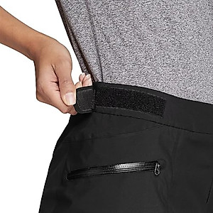 Eddie Bauer Women's Cloud Cap Stretch Rain Pants, Black, X-Small