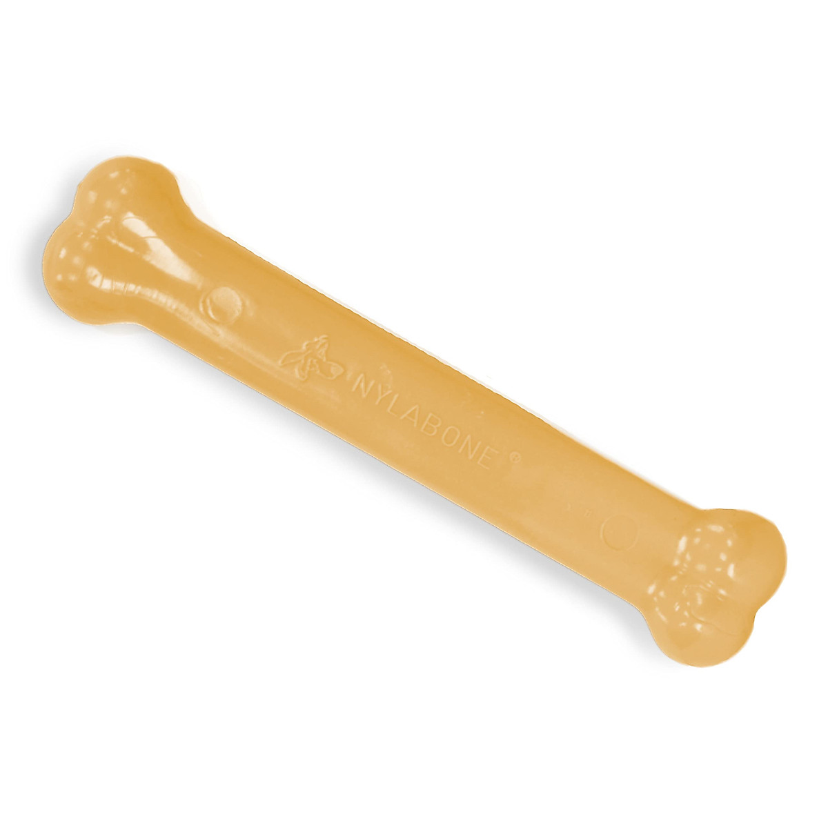 Nylabone Power Chew Classic Bone Chew Toy for Dogs, Durable Dog Toys for Aggressive Chewers, Peanut Butter Flavor, Large/Giant - Up to 50 lbs. (1 Count)