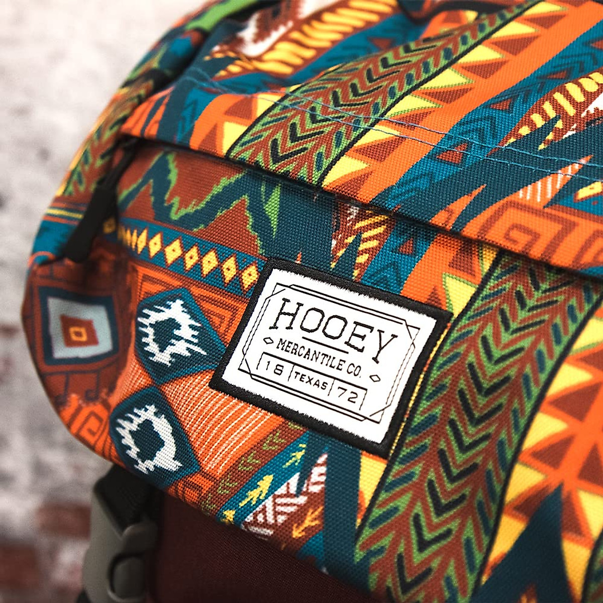 HOOEY Topper 30 Liter School Hiking Backpack Rain Cover Hat Strap Laptop Sleeve Drawstring Closure (Burgundy/Black/Grey)