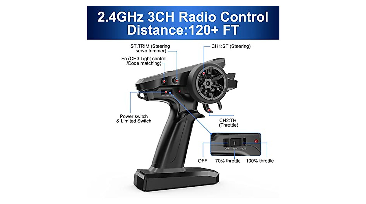 HYPER GO H16BM RC Car: 42mph Off-Road Fun