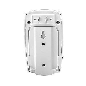 QWORK Power Failure Alarm, 2 Pack, 118 db Loud Siren with LED Light, 110V to 220V, Off/On Alert