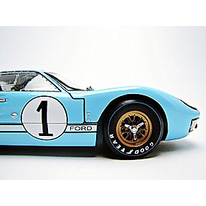 1966 Ford GT40 MK Metal Die-Cast Model Racecar