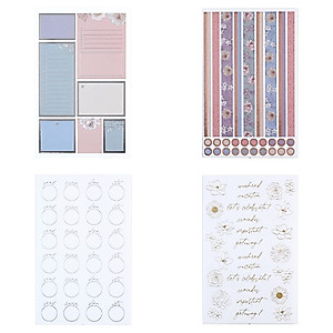 Classic Sticker Book in Flora, Decorate Your Paper Crafts, Label, Color Code Your Planner and Calendar with Beautiful Stickers in Elegant Flora by Erin Condren