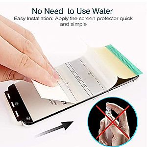 LK [4 Pack] 2 Pack Screen Protector for Samsung Galaxy Note 20 Ultra 5G 6.9-inch & 2 Pack Camera Lens Protector, Positioning Tool, Fingerprint Reader Support, Flexible TPU Film