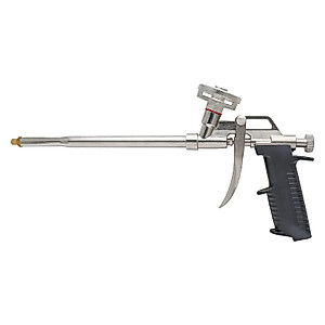 Qjaiune PU Spray Foam Gun Sealant Application Gun, Spray Insulation Expanding Foam Gun Applicator, Heavy Duty Dispensing Caulking Gun for Filling Sealing Windows Gap