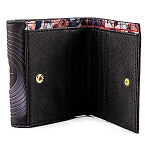 Loungefly The Beatles Let It Be Vinyl Record Faux Leather Wallet