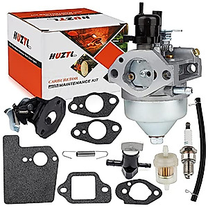 HUZTL 16100-Z0Y-M42 Carburetor for Honda GCV190LA Engine HRX217 K1 K2 K3 K4 K5 Lawn Mower - Auto Choke