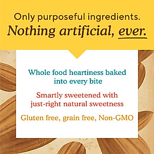 Simple Mills Almond Flour Snack Bars (Chocolate Brownie) with Organic Coconut Oil, Chia Seeds, Sunflower Seeds, and Flax Seeds, 6oz, 1 Count