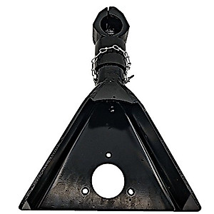 A-Frame Trailer Coupler 2-5/16" Ball Size, Capacity 12500Lbs, Black
