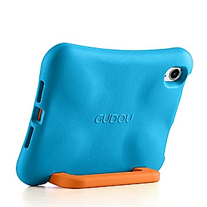 LeiJue Kids Case for 2021 iPad Mini 6, Light Weight Heavy Duty/Shockproof/Drop Proof with Handle/Kickstand, Child Friendly Protective Cover for iPad Mini 6th Gen 8.3inch (Blue)