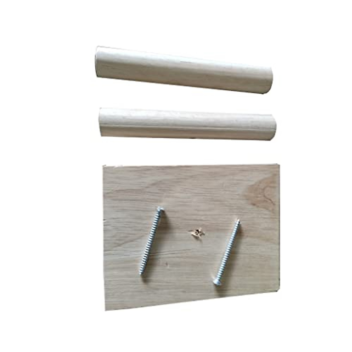 Small Parrot Bird Pet Perch Stand Parakeet Wood Standing Gym Training Grinding Toy Playstand Holder (S)