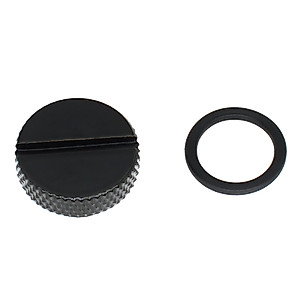 G1/4" Plug Fitting 3 Pcs G1/4" Plug Water Stop Plug Water Lock with O-Ring for PC Water Cooling Systems [FDXGYH, Black]