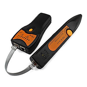 RJ45 RJ11 BNC Telephone Wire Tracker Network LAN Ethernet TV Cable Electric Wire Line Finder Toner Tracer Tester TM8