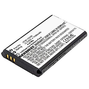 Synergy Digital Cordless Phone Battery, Compatible with UniData ICW-1000G Cordless Phone, (Li-ion, 3.7V, 1100mAh) Ultra High Capacity, Replacement for Incom 0 Battery