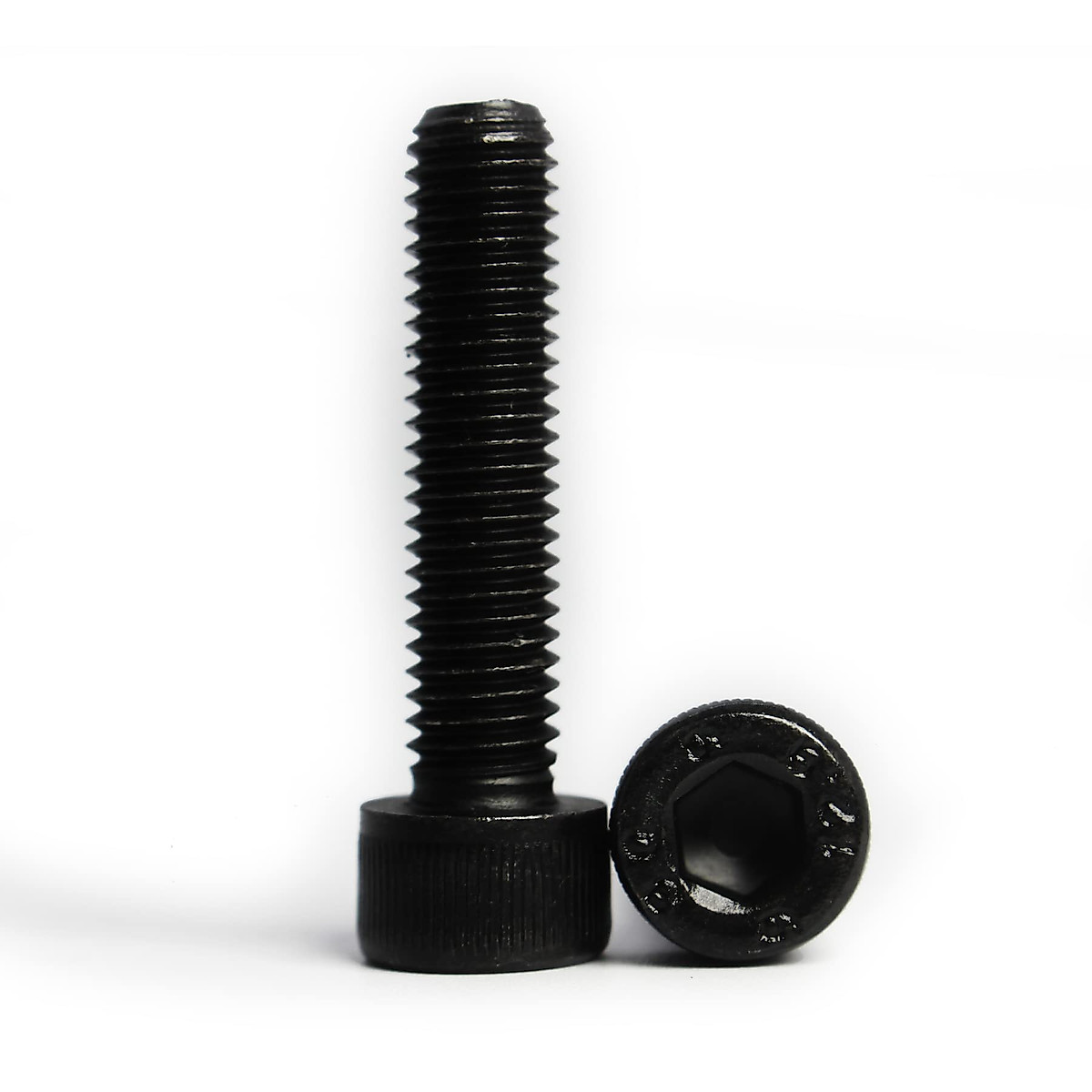 GUTEBANG M5x25mm Socket Head Cap Screws Bolts Metric Machine 12.9 Grade Alloy Steel Hex Socket Screw, Black Oxide Finish, Fully Threaded, 50PCS