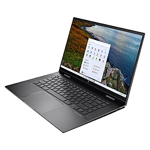 HP Envy X360 2-in-1 Laptop, 15.6" IPS Touchscreen, AMD Ryzen 7 5825U Processor, Backlit Keyboard, Fingerprint Reader, Wi-Fi 6, Audio by Bang & Olufsen, Windows 11 (16GB RAM | 1TB PCIe SSD)