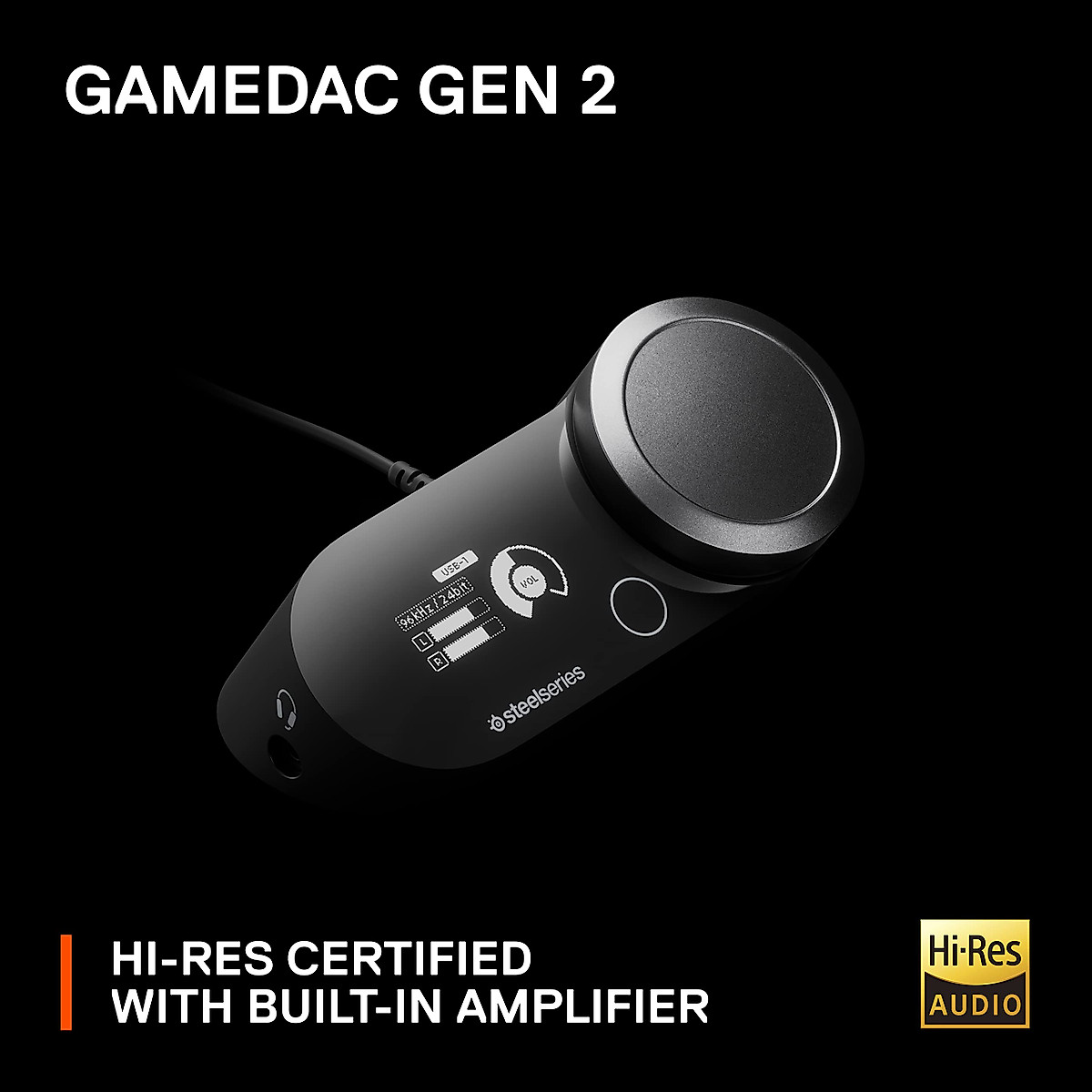 SteelSeries Arctis Nova Pro Multi-System Gaming Headset - Premium Drivers - Hi-Res Spatial Audio - GameDAC Gen 2 - ESS Quad-DAC - ClearCast Mic - PC, PS5, PS4, Switch (Renewed)