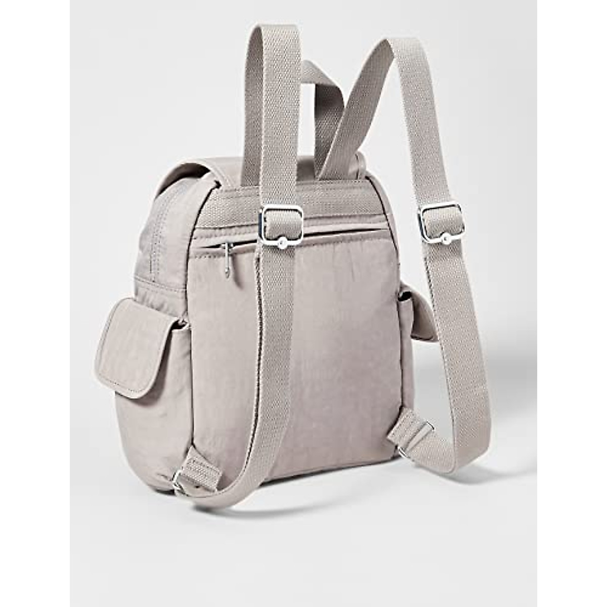 Kipling Women's City Pack Mini Backpacks, Grey Grey, 14x27x29 cm (LxWxH)