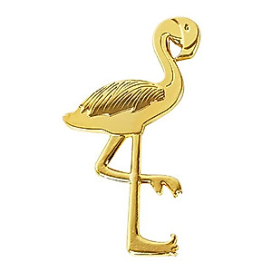ARFUKA Bottle Opener Portable Stainless Steel Beer Bottle Opener Flamingo Shaped Soda Beverage Beer Bottle Opener Women Men Gift for Wedding Christmas Valentine's Day and Birthday Gold
