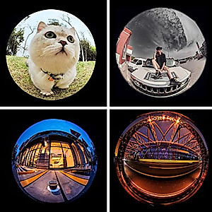210° Fisheye Lens, Professional Cell Phone Lens for iPhone,Samsung,Pixel,BlackBerry,Ipad,Notebook,Etc,Fish Eye Lens