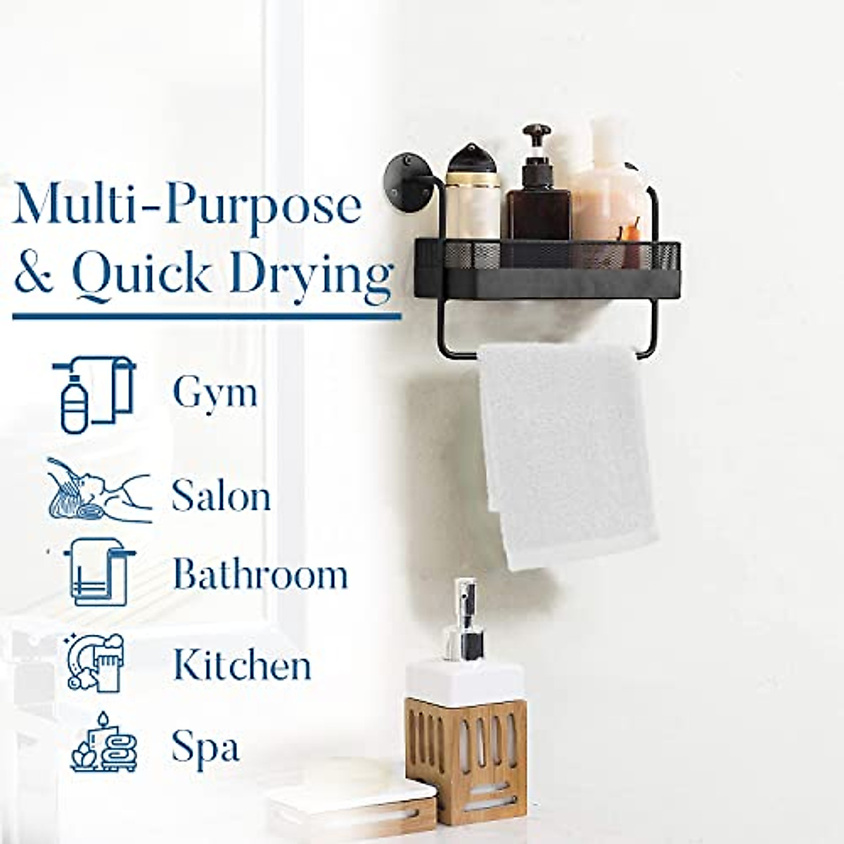 DAN RIVER 100% Cotton Washcloths 24 Pack Premium Quality Face and Body Cloth, Quick Dry and Highly Absorbent Essential Towels for Bathroom, Hand, Kitchen and Cleaning | 12x12 in | 400 GSM (White)