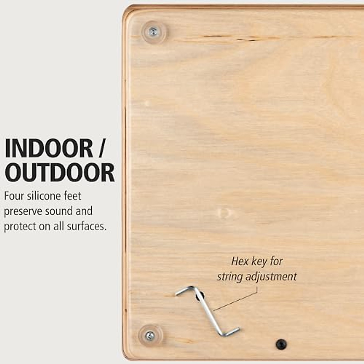 Meinl Artisan String Cajon with Mongoy Frontplate / Baltic Birch Body - MADE IN SPAIN - Bulería Line, 2-YEAR WARRANTY (AEBLMY)