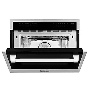 ZLINE 24" 1.6 cu ft. Built-in Convection Microwave Oven in Fingerprint Resistant with Speed and Sensor Cooking