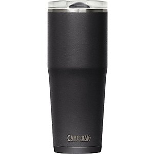 CamelBak Thrive Leak-Proof 30oz Tumbler - Insulated Stainless Steel - Spill Proof - Cup-holder Compatible, Black