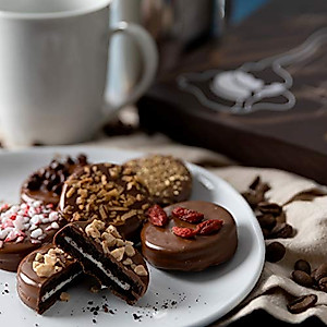 GrannyBellas Valentines Chocolate Gift Baskets, Gourmet Covered Cookies, Prime Candy Box Ideas, Milk Chocolates Gifts, Mens Holiday Cookie Basket, Thanksgiving Food Delivery For Her Men Women Families