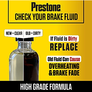 Prestone AS400 DOT 3 Synthetic Brake Fluid - 12 oz.