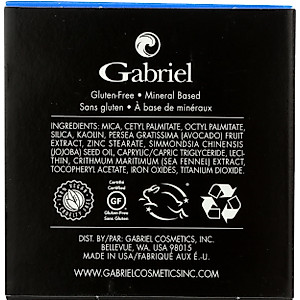 Gabriel Cosmetics, Foundation Light Beige, 0.32 Ounce