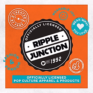 Ripple Junction Grateful Dead Adult Beanie Steal Your Face Cuffed Vintage Band Winter Hat Officially Licensed Heather Navy