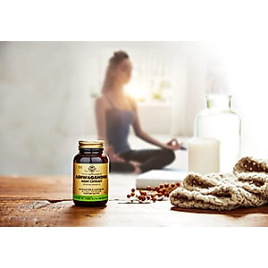 Solgar Standardized Full Potency Ashwagandha Root Extract Vegetable Capsules, 60 Count