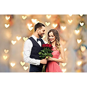 Valentine's Day Backdrop Valentine Love Heart Backdrop Mother's Day Dessert Cake Table Decoration Baby Shower Party Supplies Banner 7x5ft